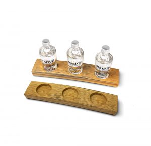 Handcrafted Wooden Plinth For Waters For Whisky